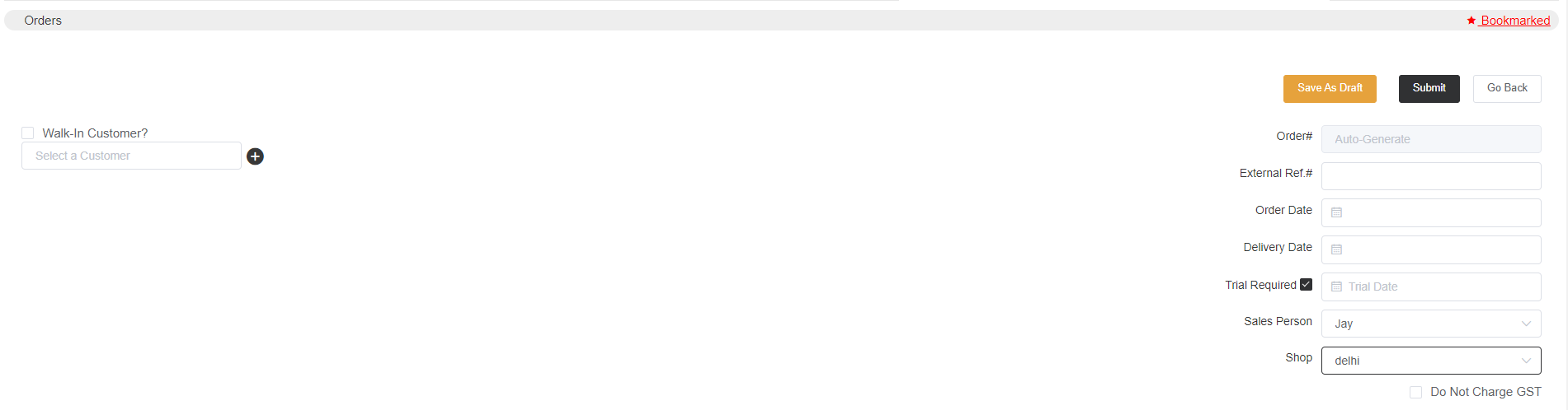 Orders – EasyTailorApp.com Support