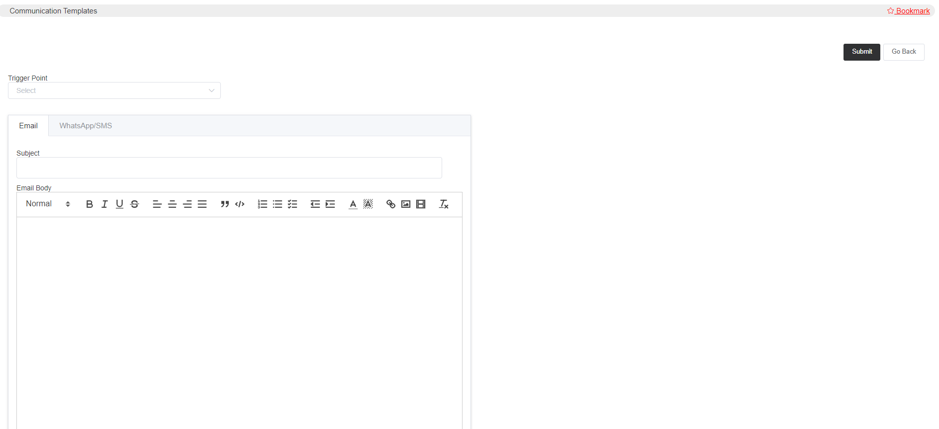 Communication Templates – EasyTailorApp.com Support