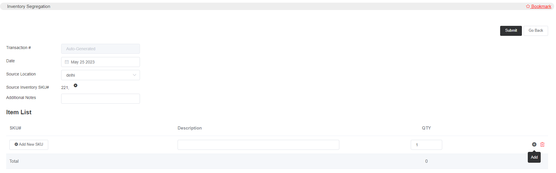 Inventory Segregation – EasyTailorApp.com Support