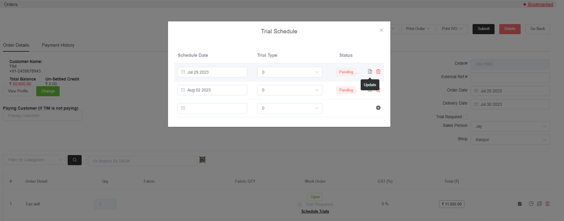 Orders – EasyTailorApp.com Support